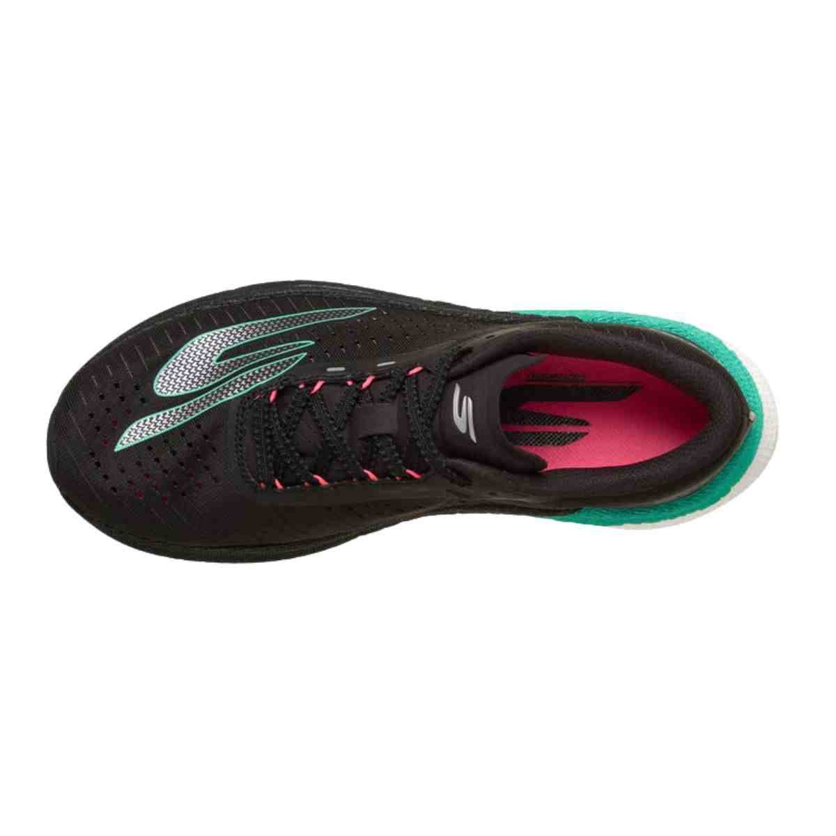 Tênis Corrida Feminino Skechers Skx Aero Razor Preto Preto