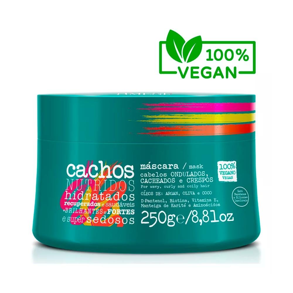 Kit Cachos Crespos Shampoo, Condicionador, Máscara e Leave-in - Amend ÚNICO