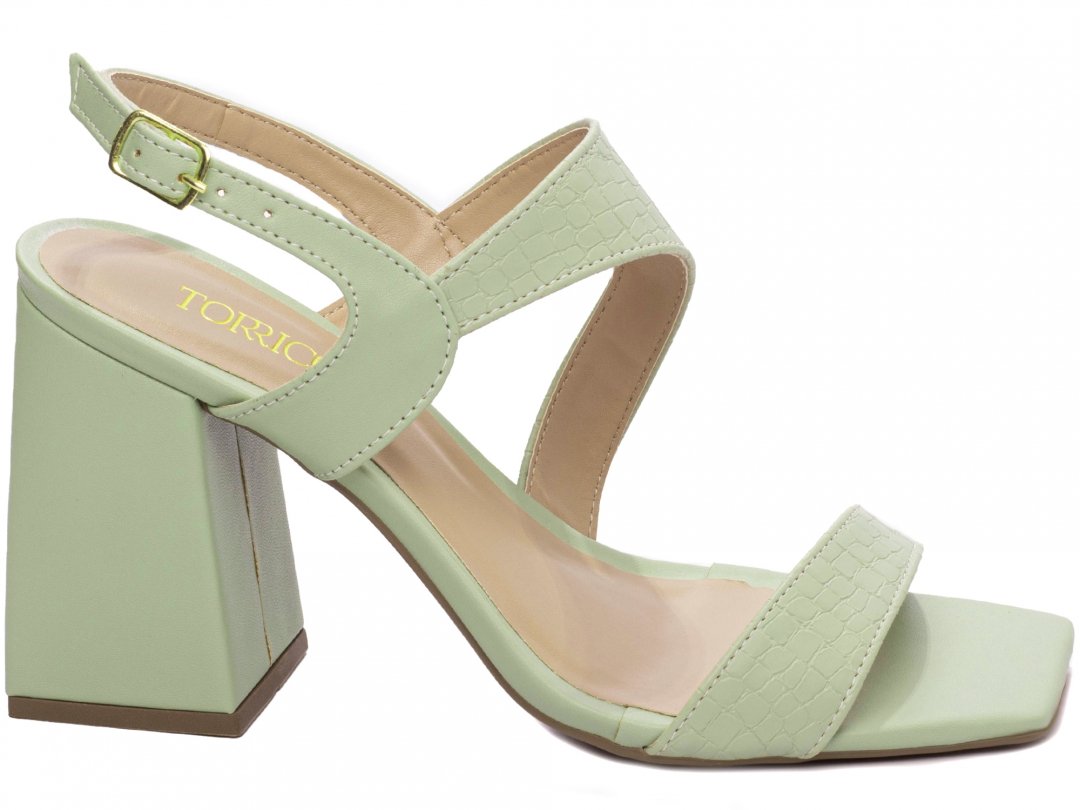 Sandália Torricella Salto 9cm Feminino Verde