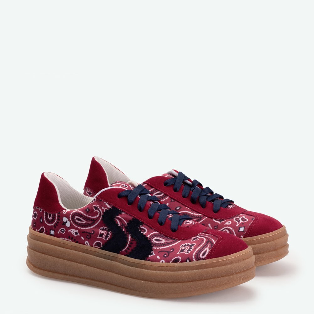 TÊNIS CALLIE SUZANA SANTOS Vermelho