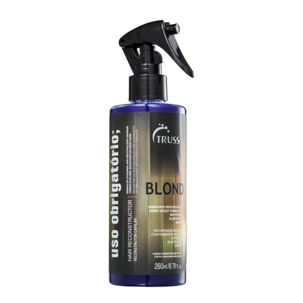 Truss Kit Blond Shampoo 300ml + Condicionador 300ml + Uso Obrigatório ...