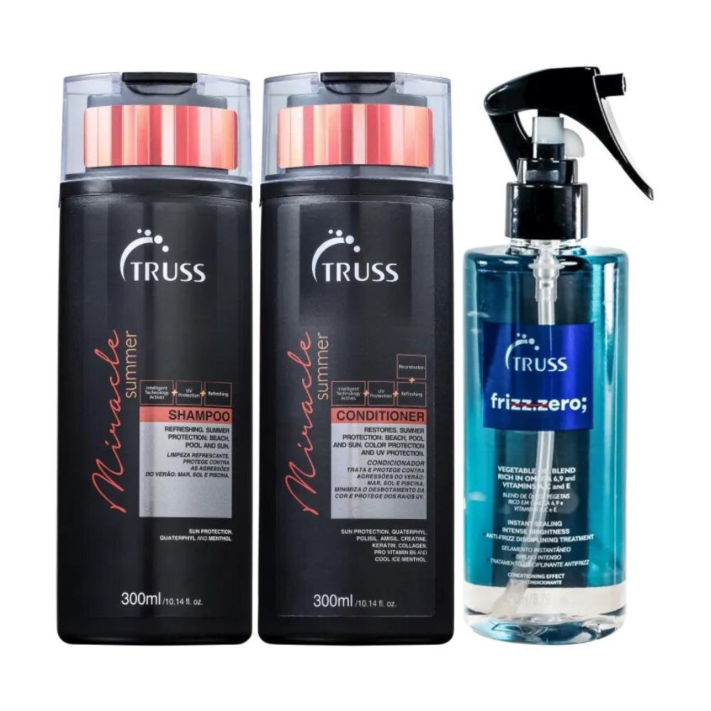 Truss Kit Miracle Summer Frizz Zero (3 Produtos) - Renner