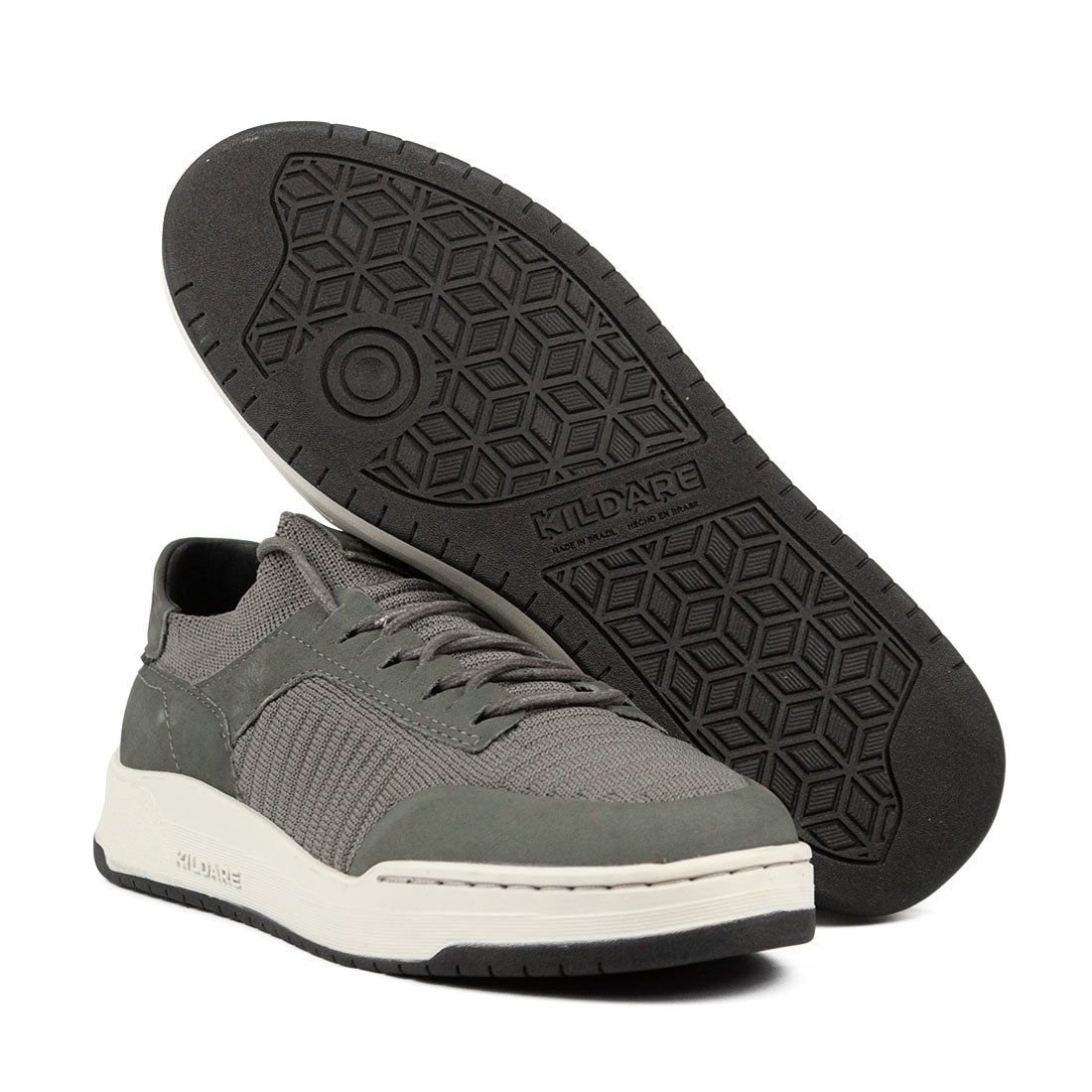 Tênis Kildare Kurt Knit 2954 Masculino Cinza