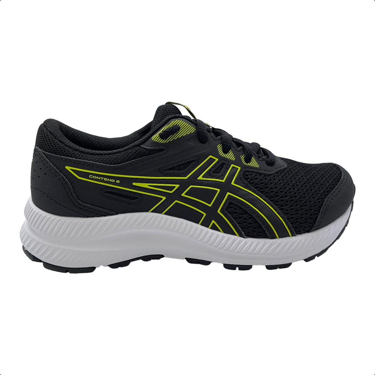 Tenis Asics Contend 8 Gs Infantil Preto