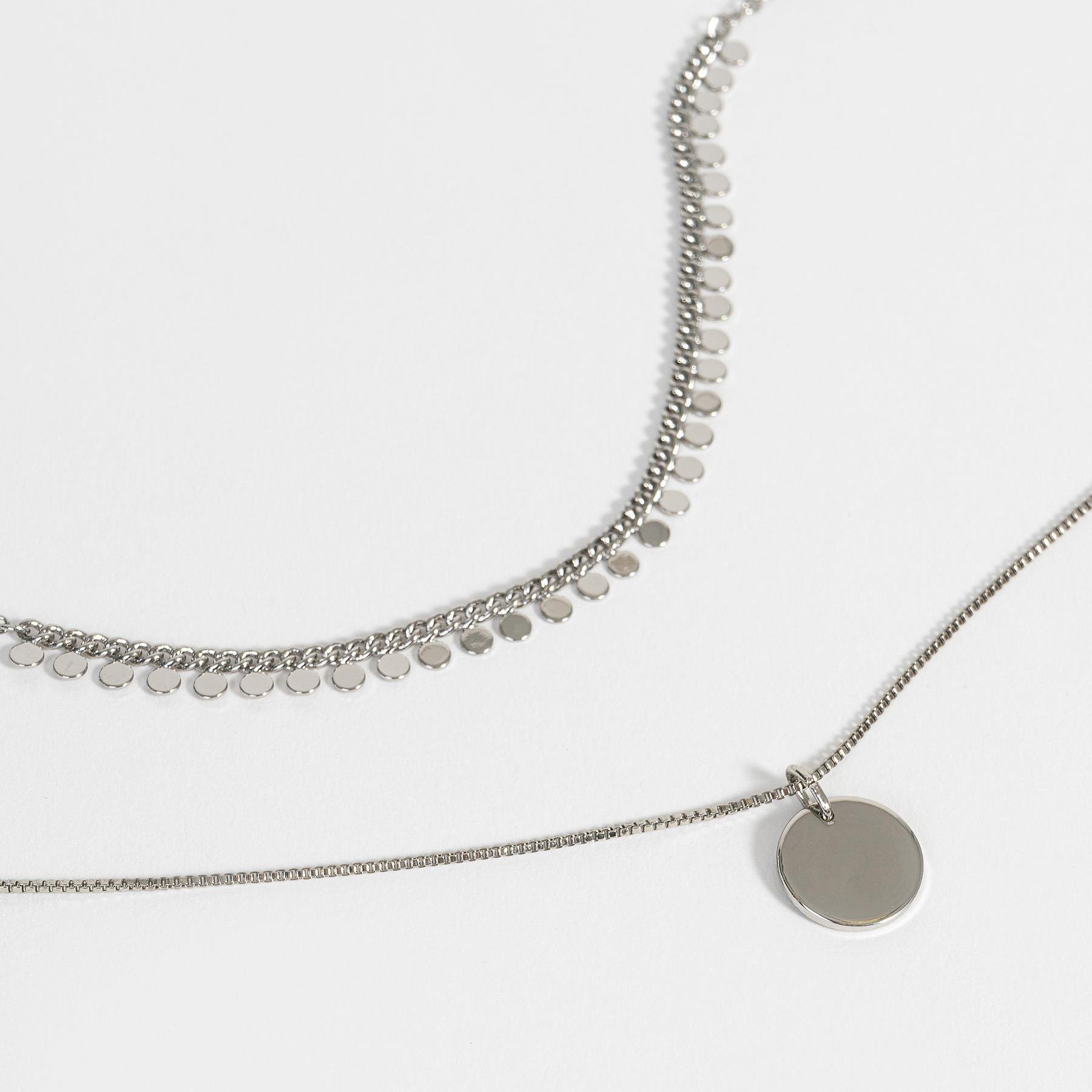 Kit de Colares Curtos Essential Collection Prata