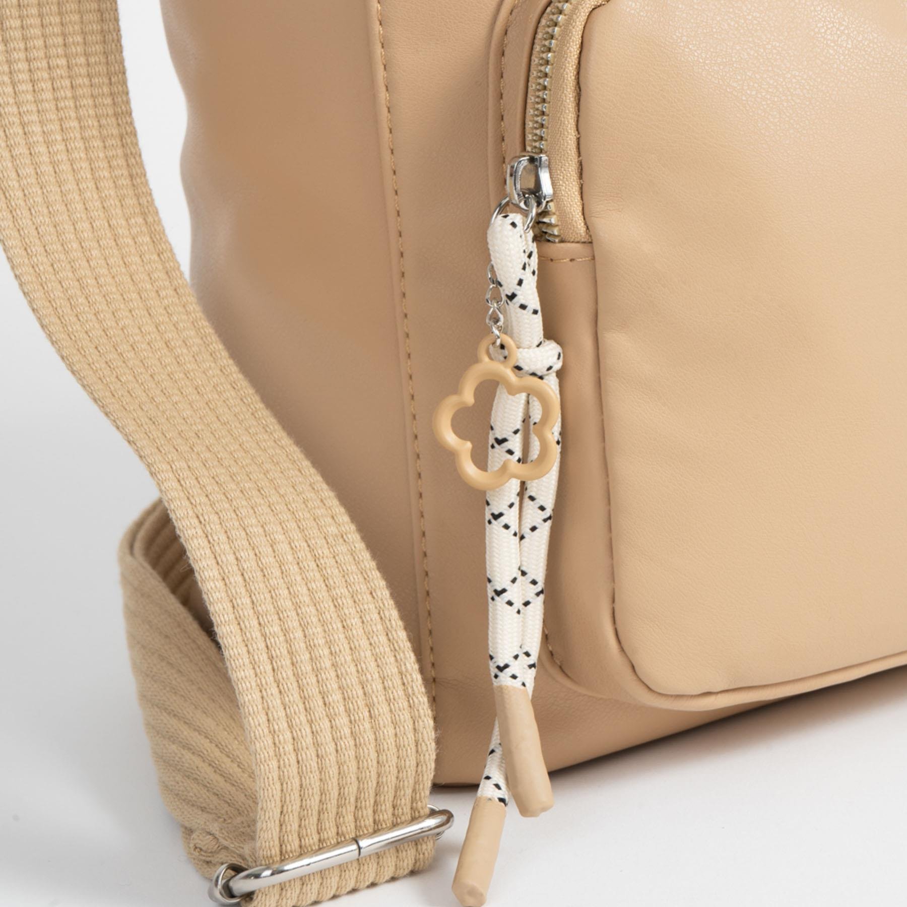 Bolsa de Mão Fluid Minimalism Bege