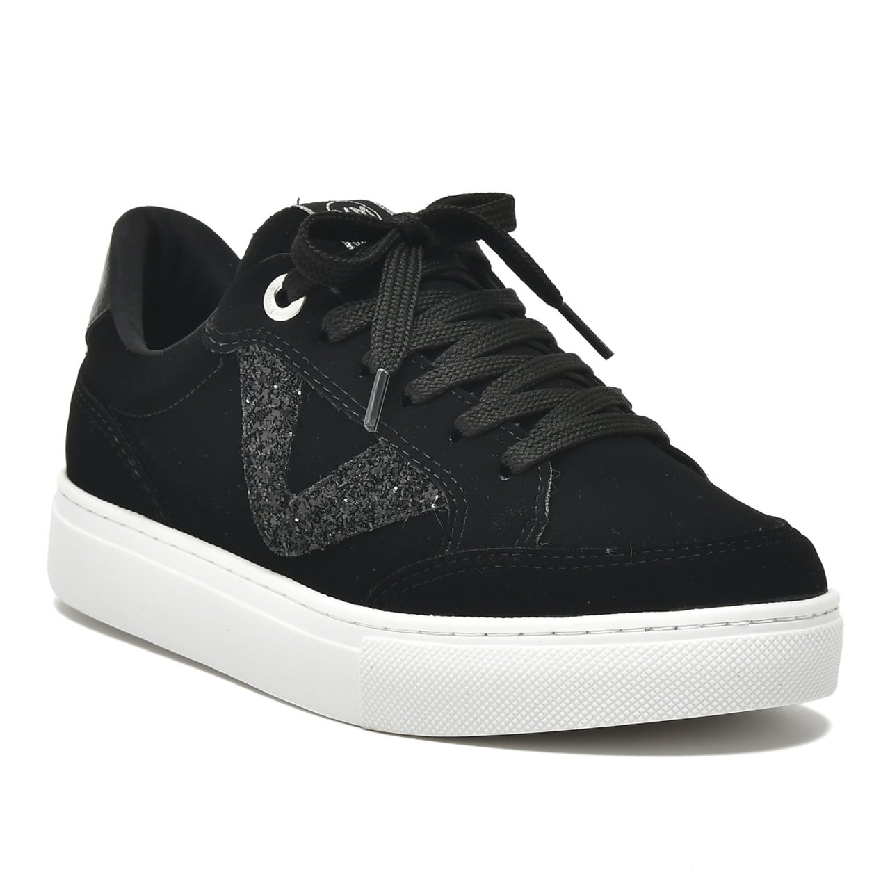 Tênis Via Marte Casual Feminino 082-004-01 Preto