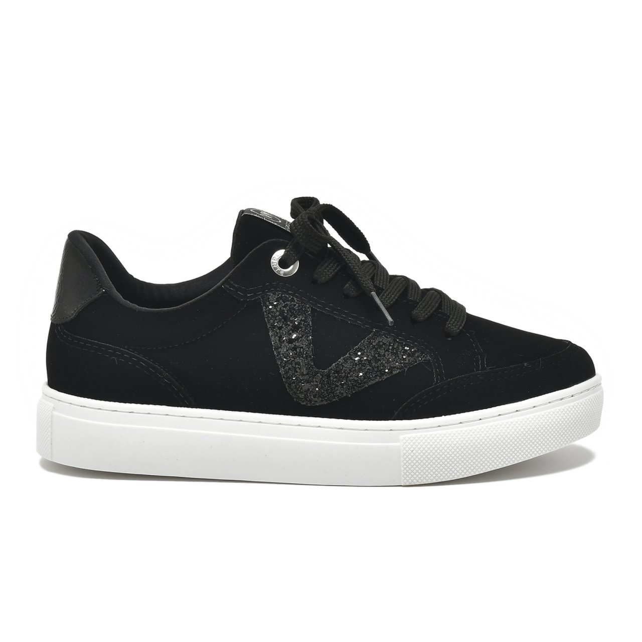 Tênis Via Marte Casual Feminino 082-004-01 Preto