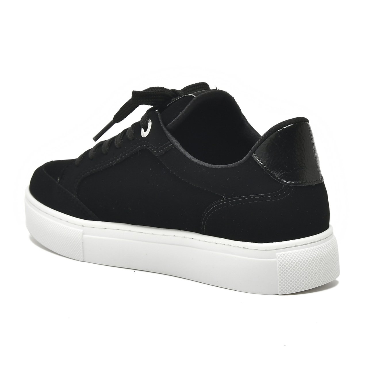 Tênis Via Marte Casual Feminino 082-004-01 Preto