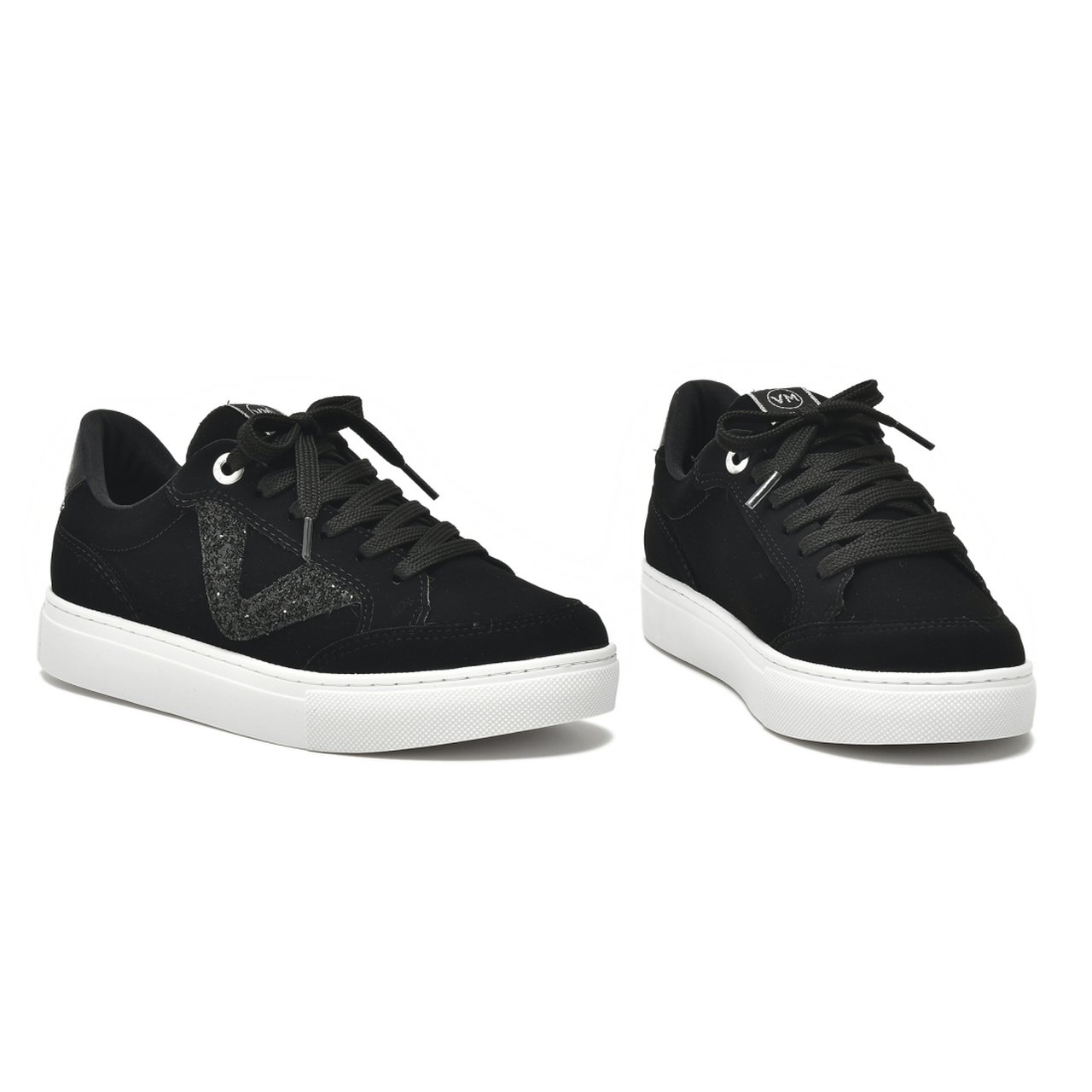 Tênis Via Marte Casual Feminino 082-004-01 Preto