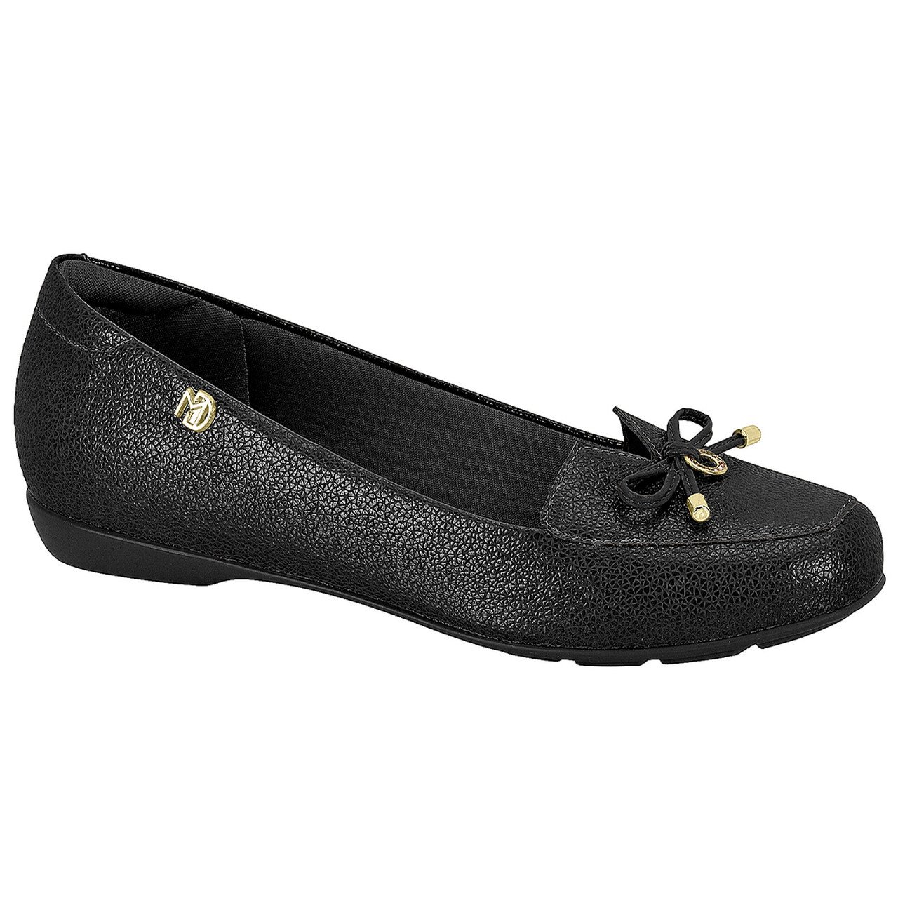 Mocassim Modare Feminino Conforto 7016.461 Preto