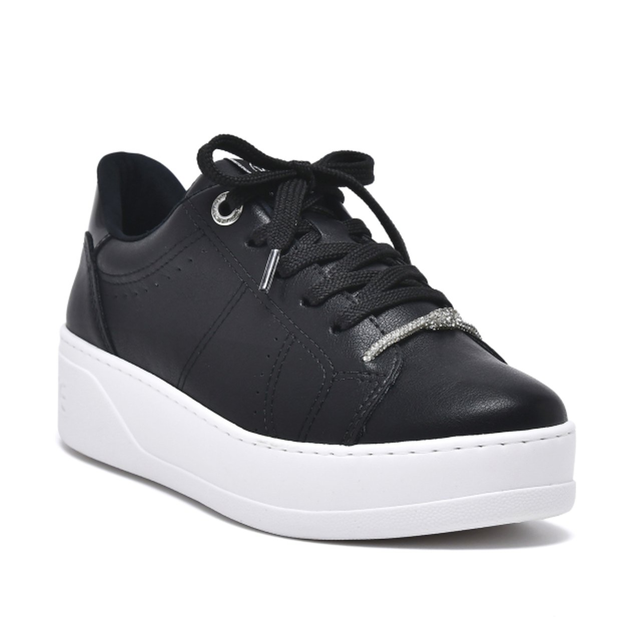 Tênis Via Marte Casual Feminino 23-13506 Preto