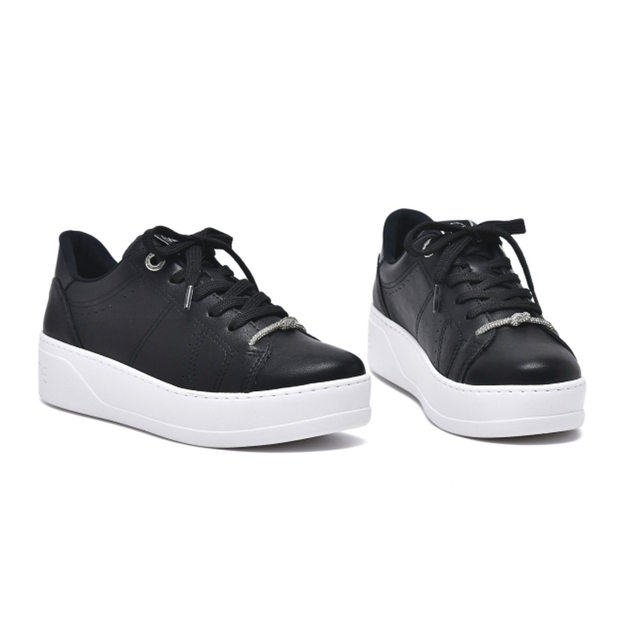 Tênis Via Marte Casual Feminino 23-13506 Preto