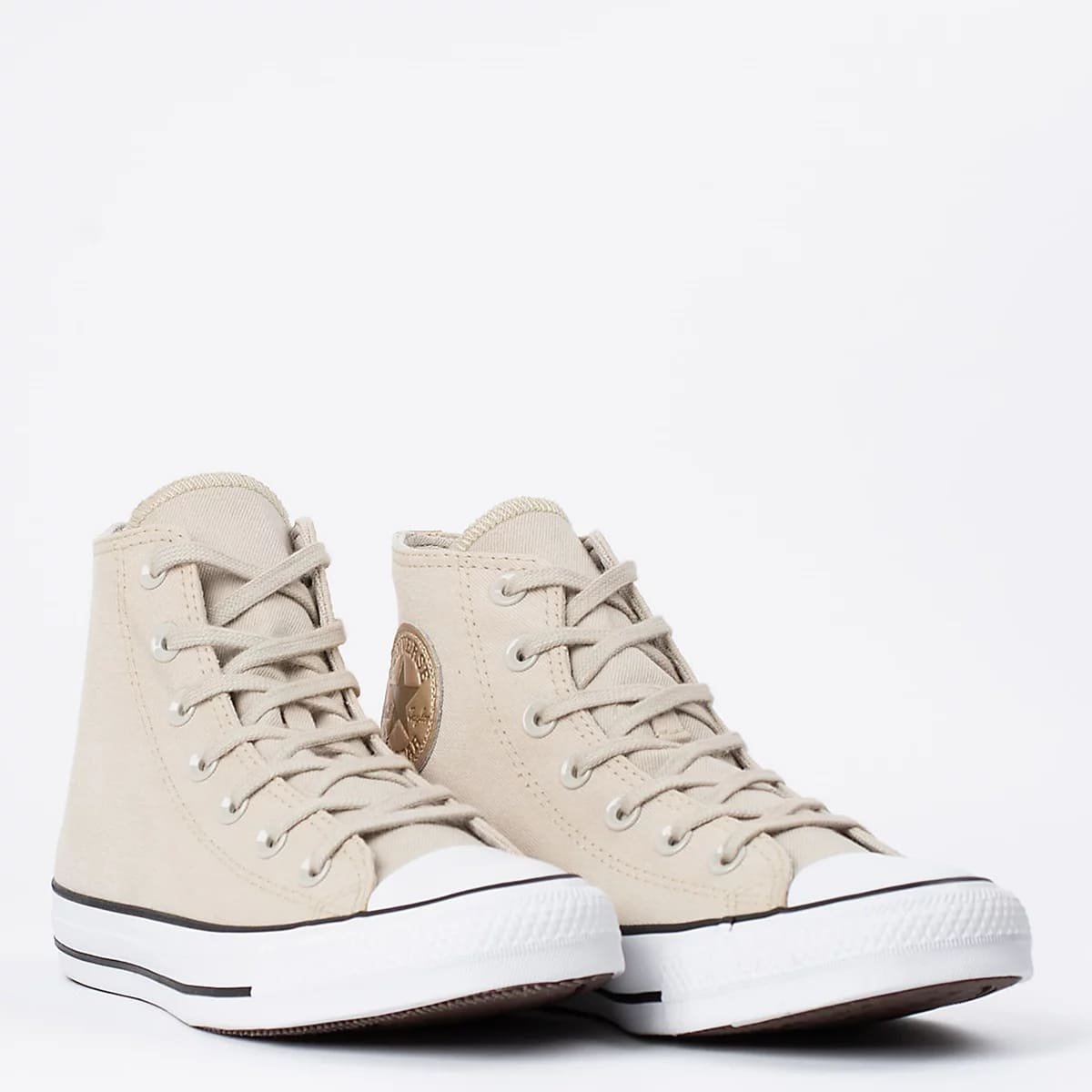 Tênis botinha converse all star bege claro ct17290001 Bege