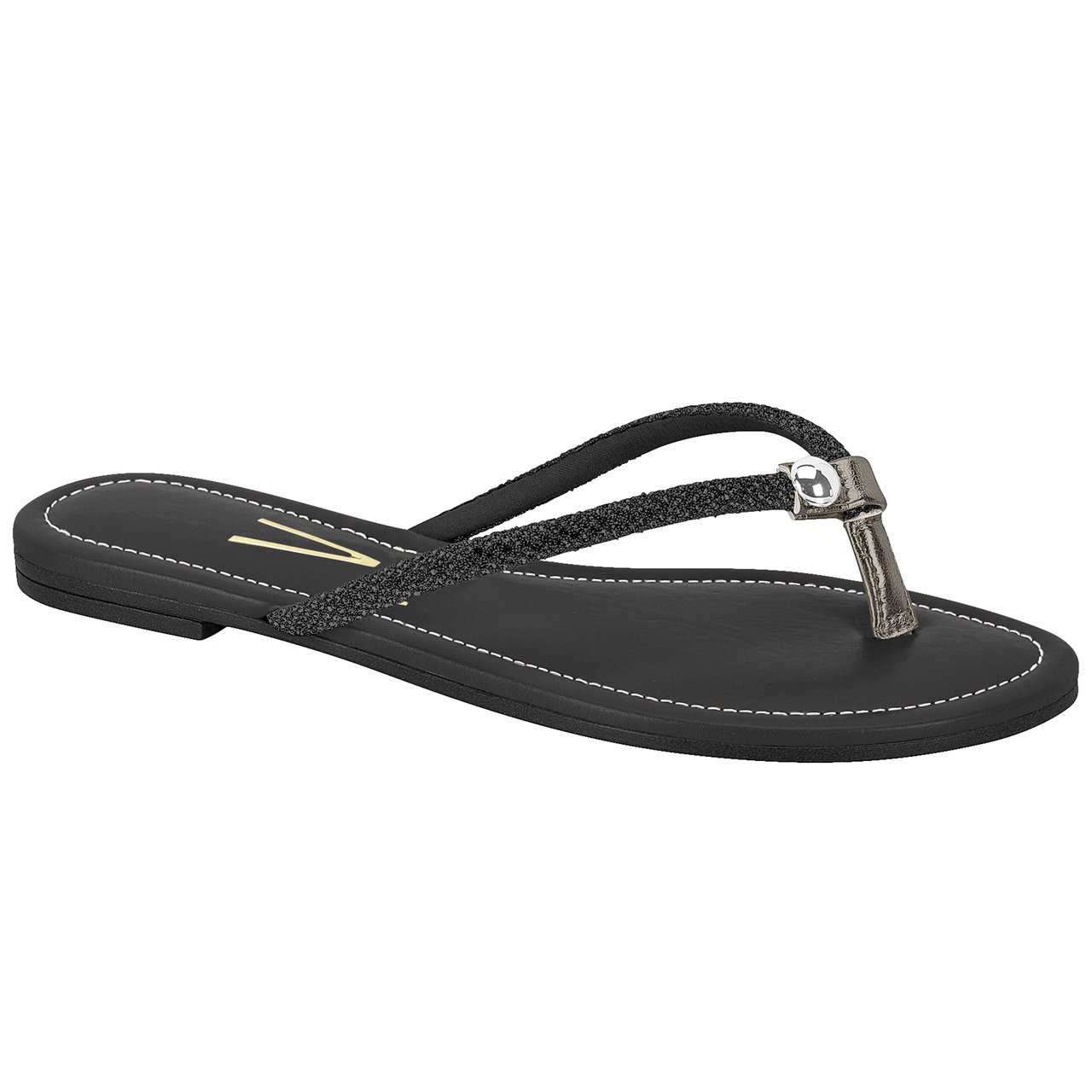 Rasteira Vizzano Feminina 6235.1199 Preto