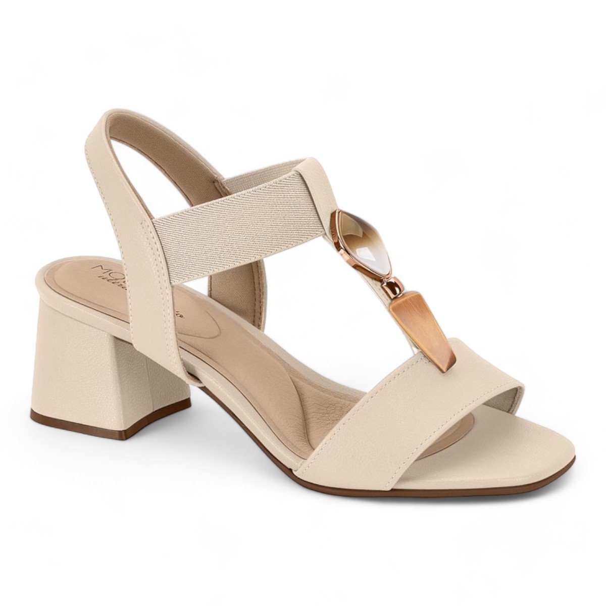 Sandália Modare Salto Feminina 7172.113 Branco