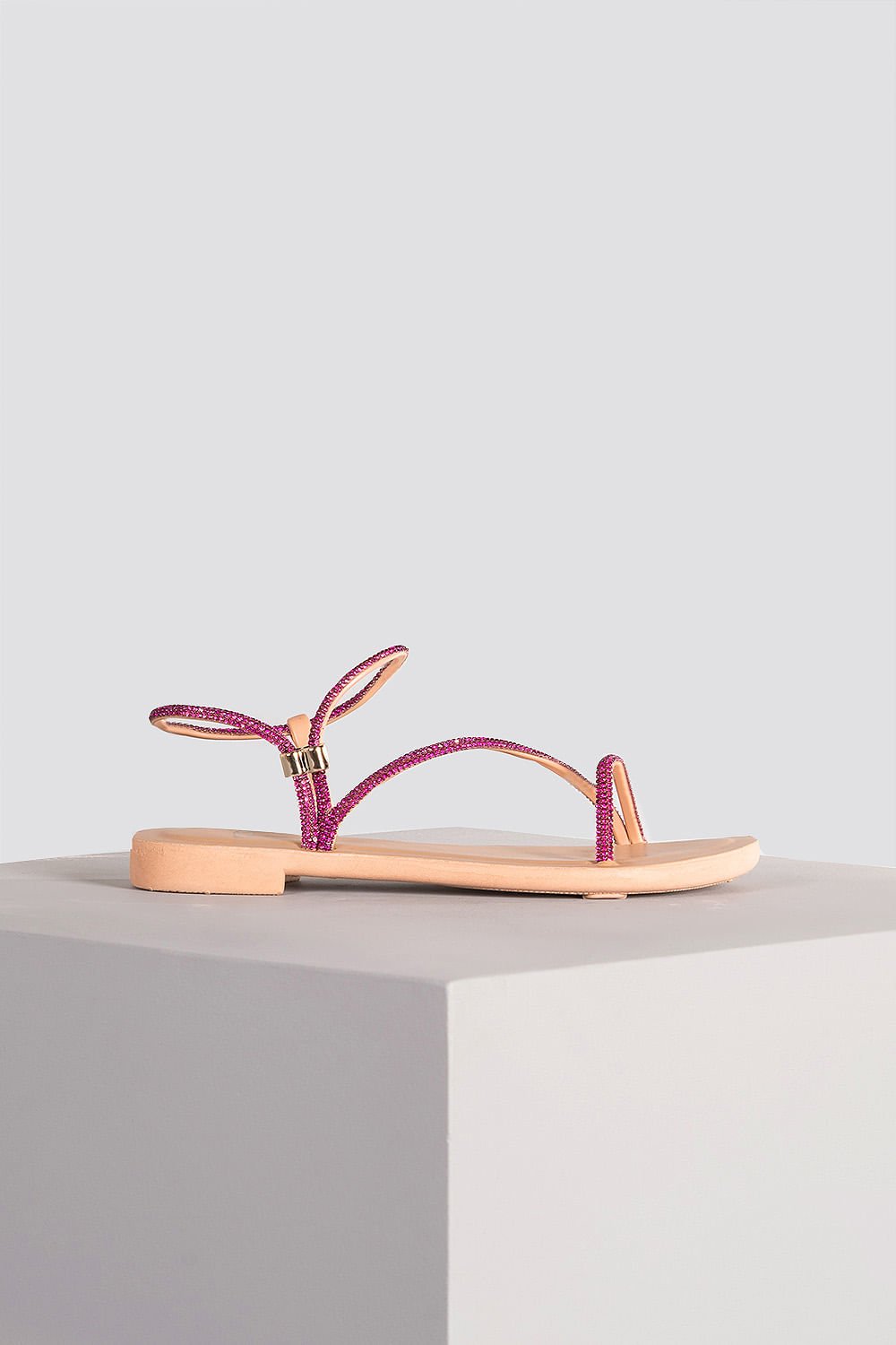 Sandália Feminina Rasteira Mundial Dirce Rosa