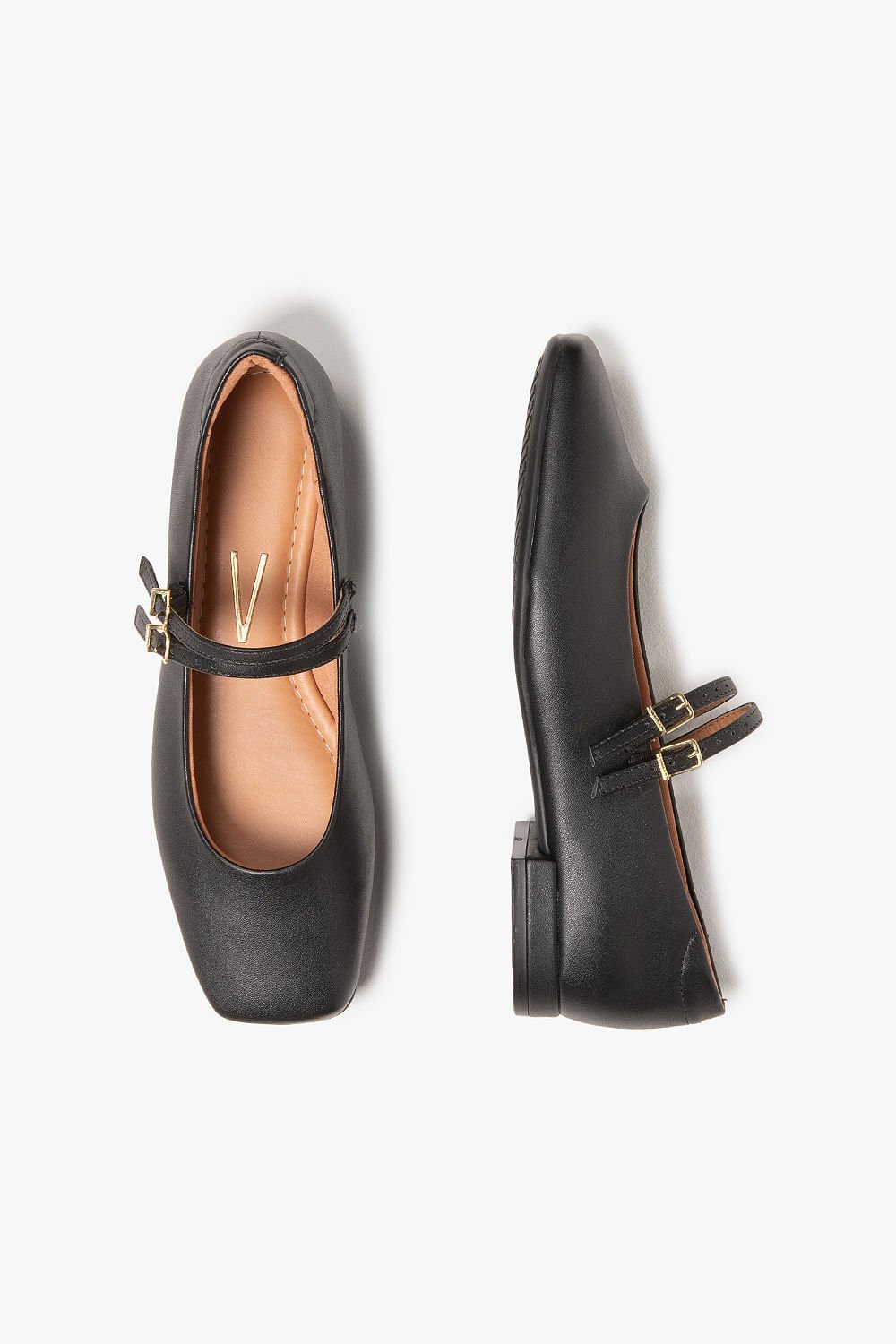 Sapatilha Feminina Tiras Vizzano Victoria Preto