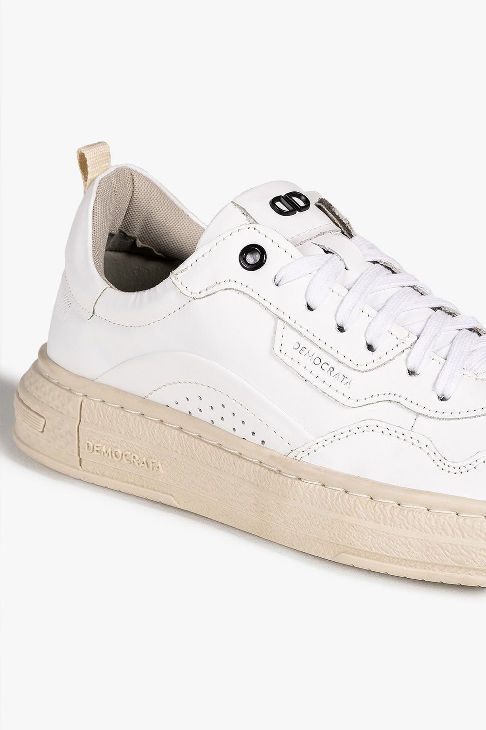 Tênis Masculino Democrata Denim Jake Branco