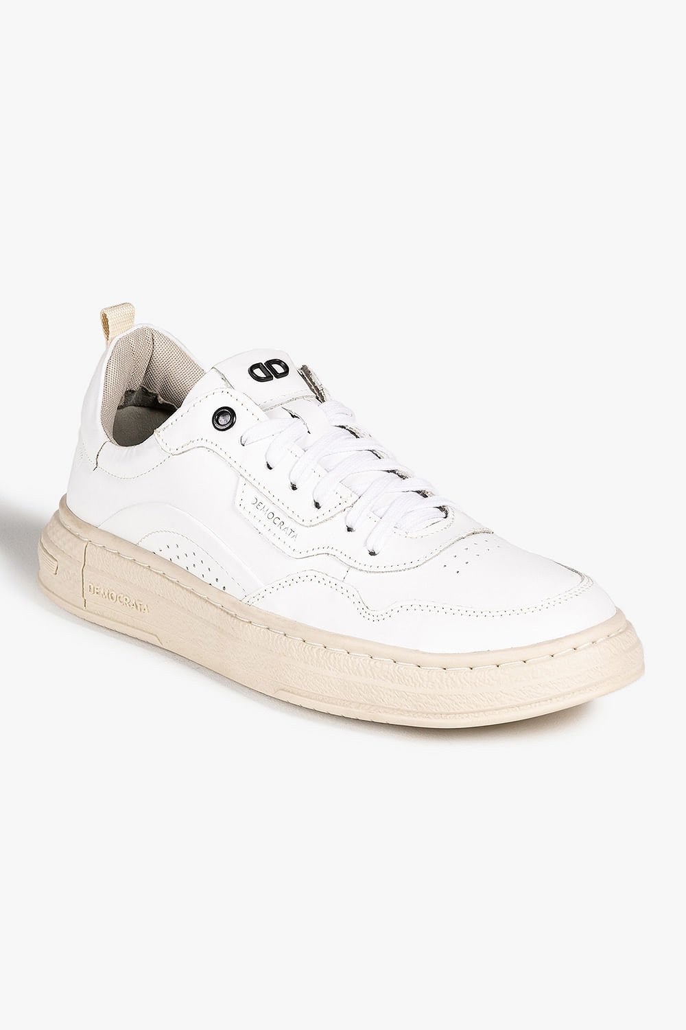 Tênis Masculino Democrata Denim Jake Branco