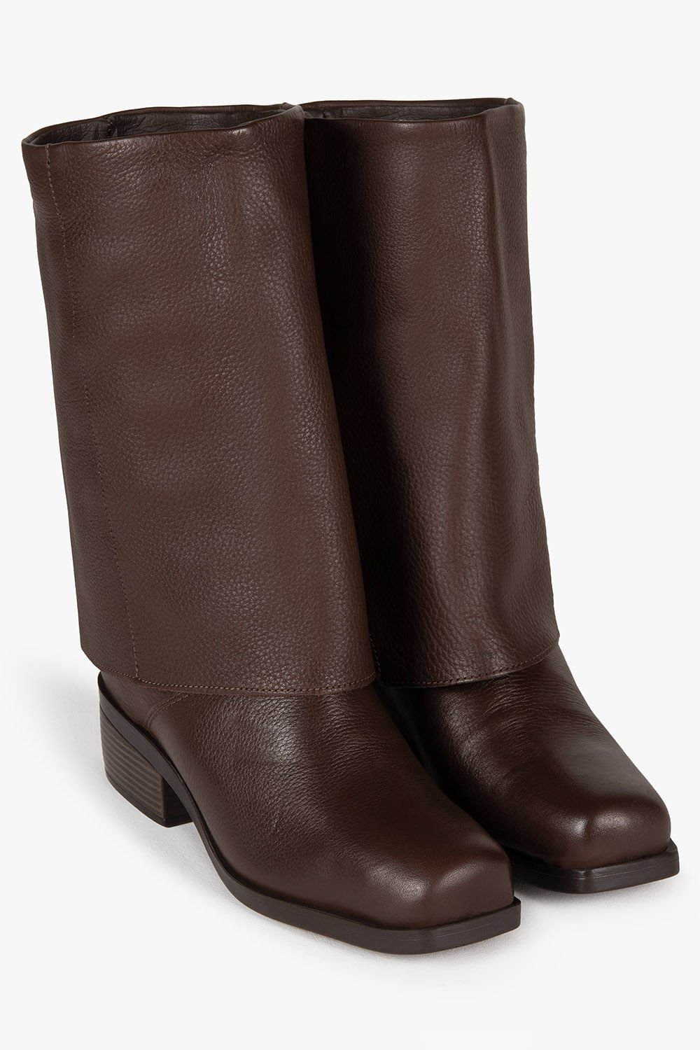 Bota Feminina Cano Médio Bottero Hanne Marrom