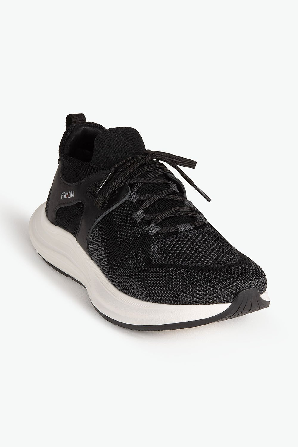 Tênis Masculino Sneaker Ferracini Moove Knit Preto