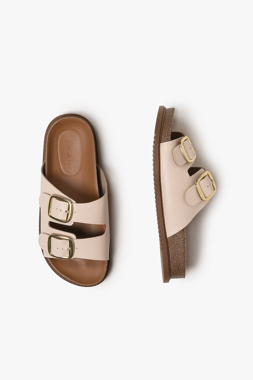 Papete Feminina Beira Rio Aruna Off White