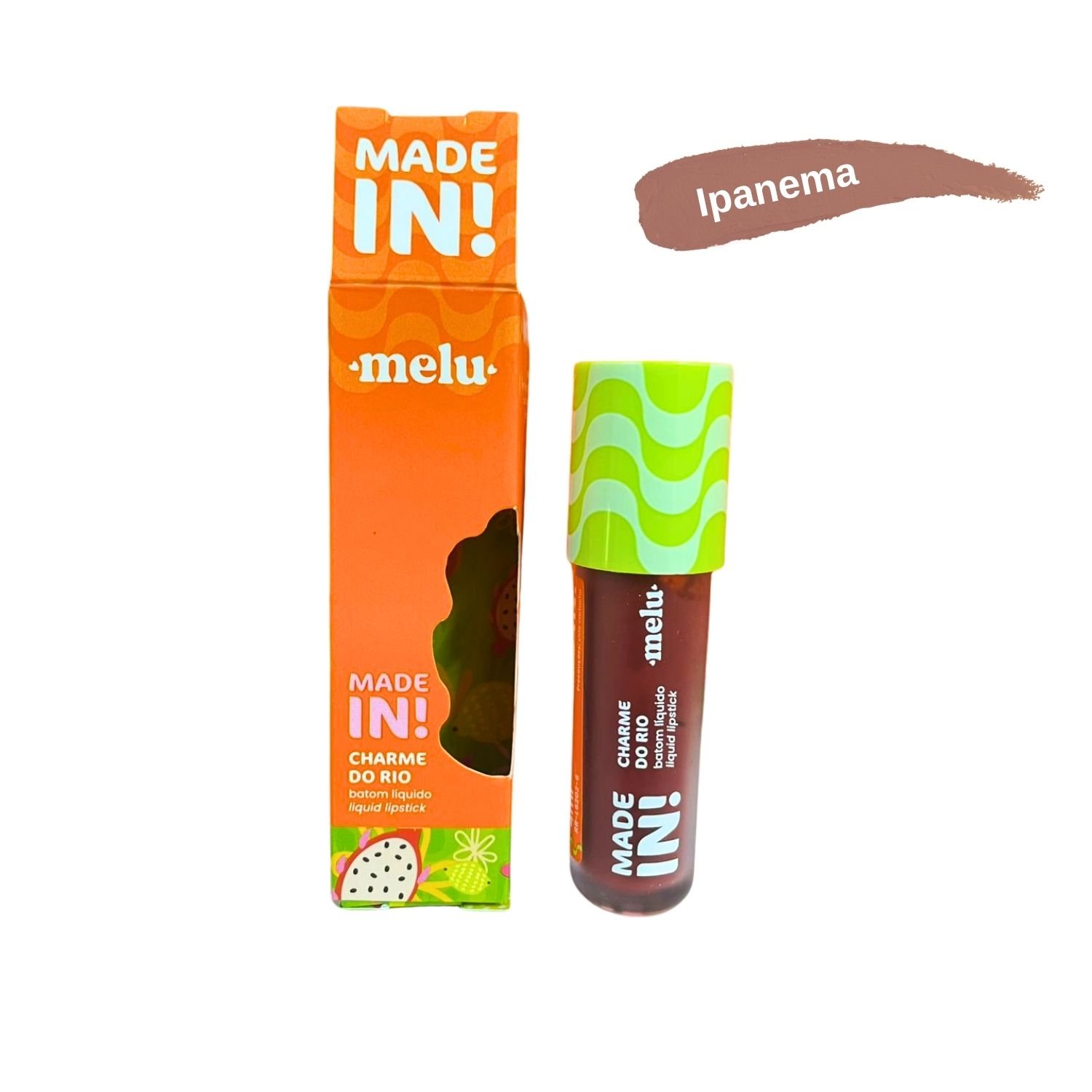 Batom Liquido Charme do Rio Made IN! - Melu by Ruby Rose Ipanema