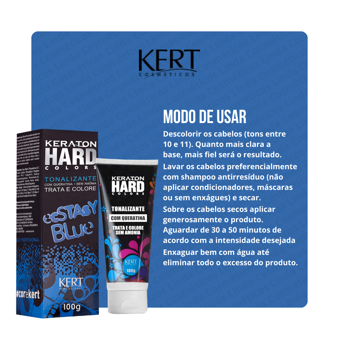 Kert Keraton Hard Color Ecstasy Blue 100g 100g