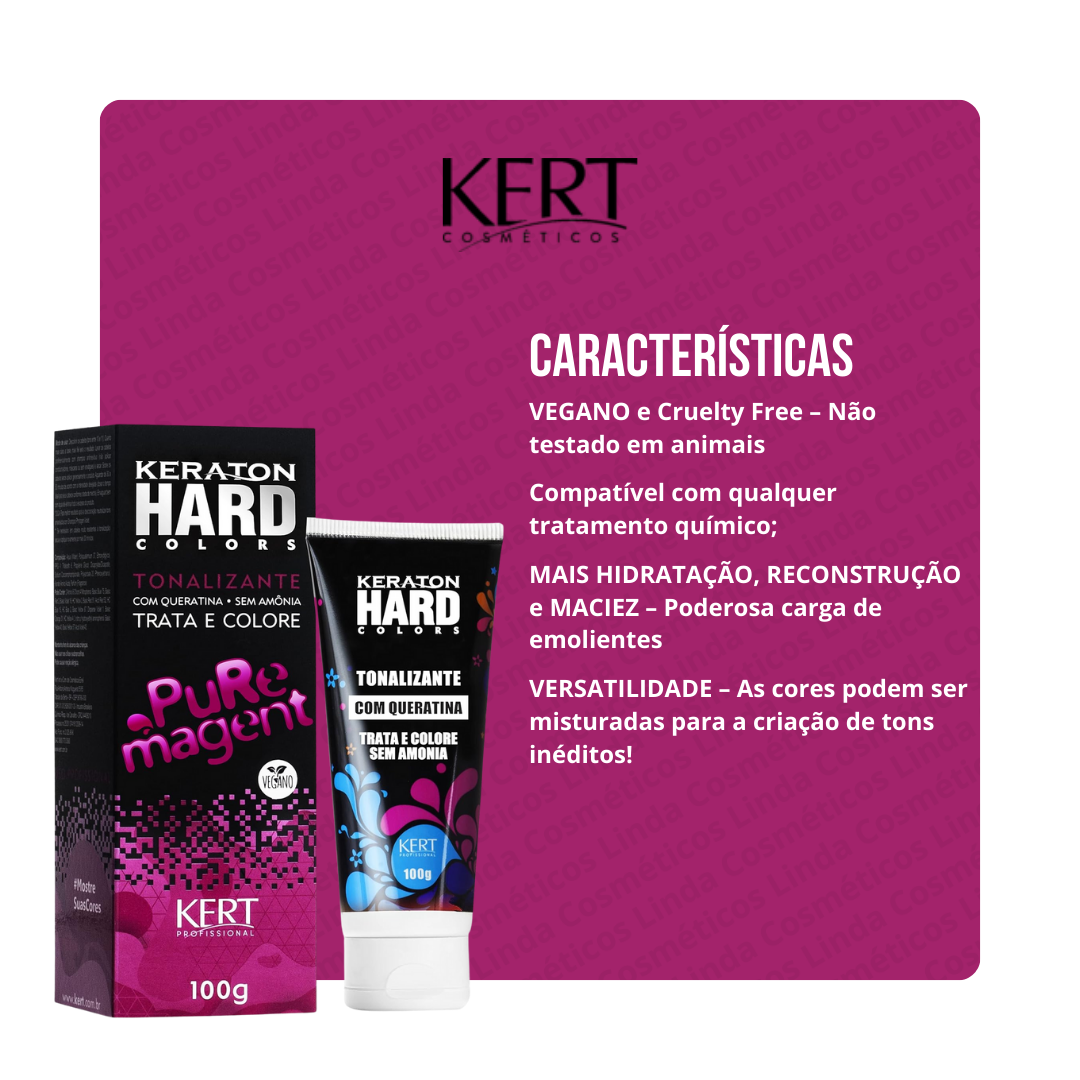 Kert Keraton Hard Color Pure Magent 100g 100g