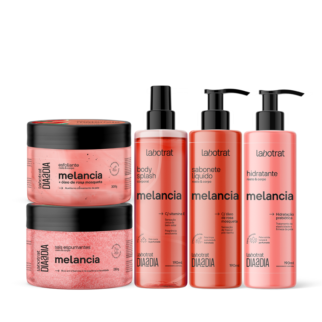 Labotrat Melancia Esfoliante 300ml + Body Splash + Hidratante ...