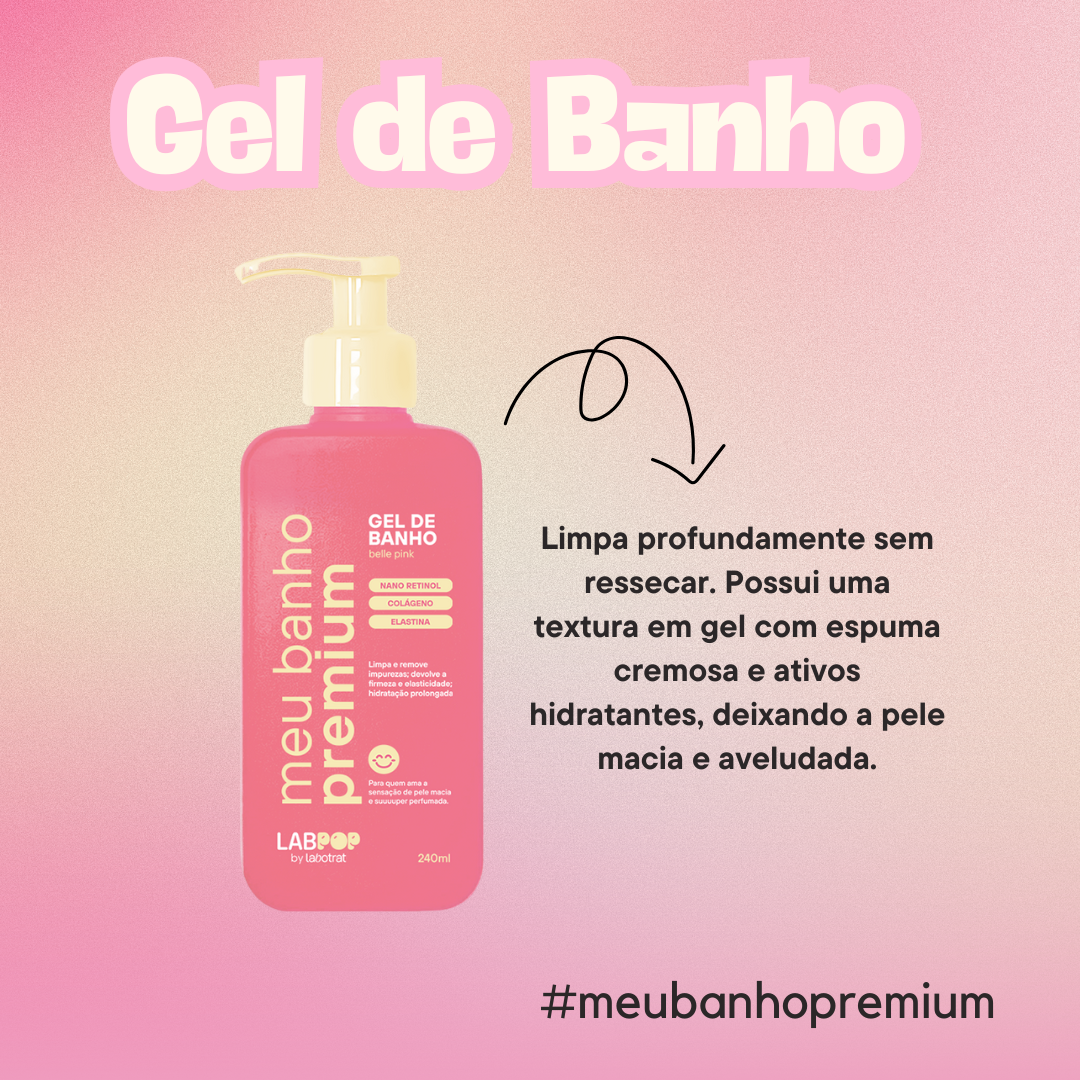 Labotrat LabPOP Belle Pink Gel de Banho 240ml 240ml