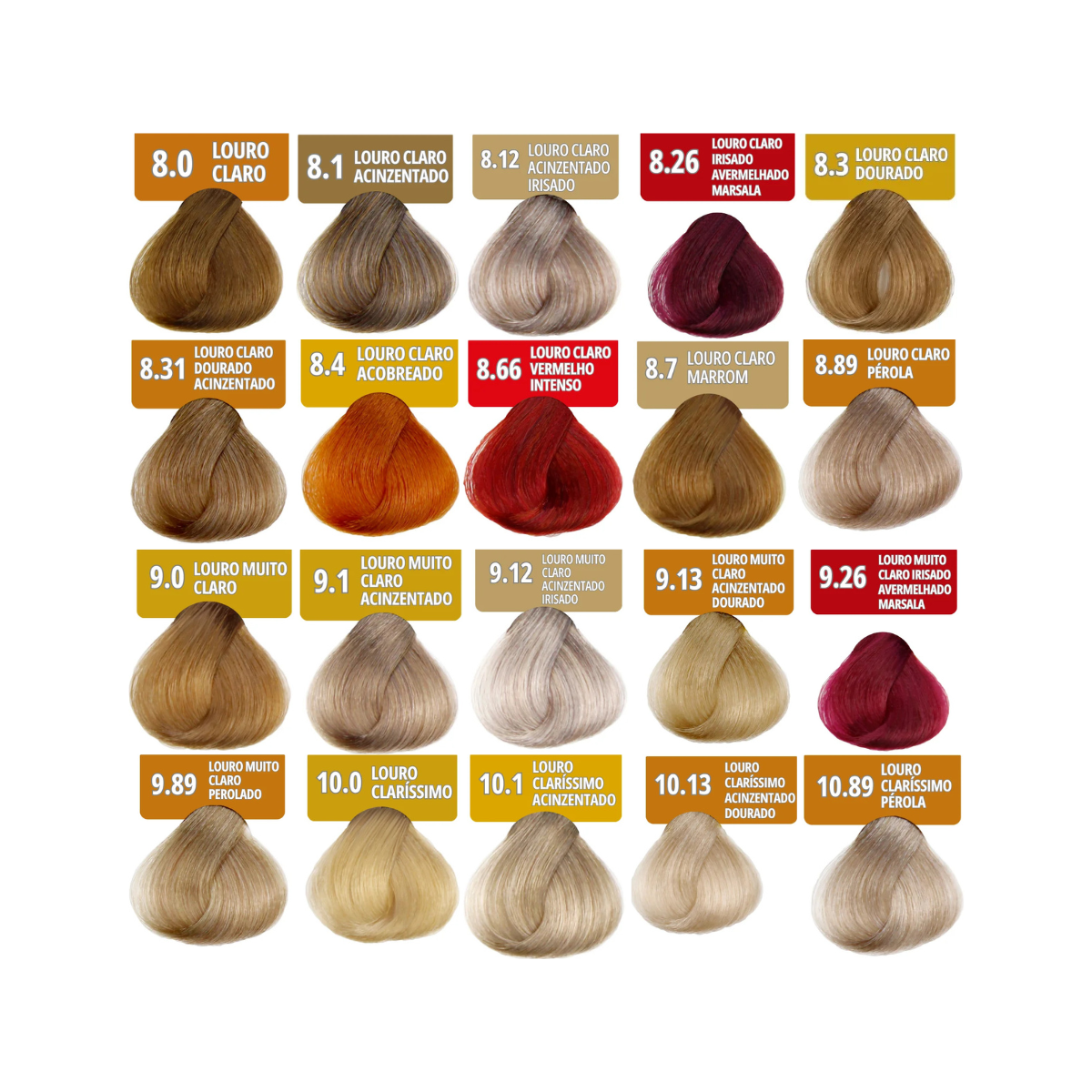 Yamá Color Nano Infusion 8.4 Loiro Claro Acobreado 8.4 Loiro Claro Acobreado