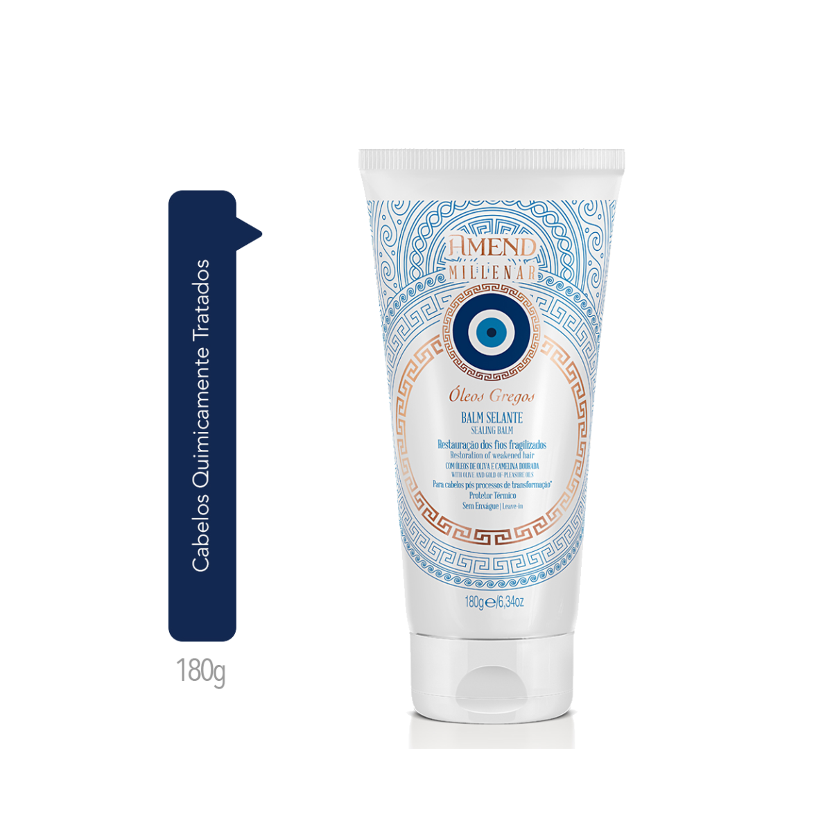 Amend Millenar Óleos Gregos Balm Selante 180ml + Óleo Elixir Nutritivo ...