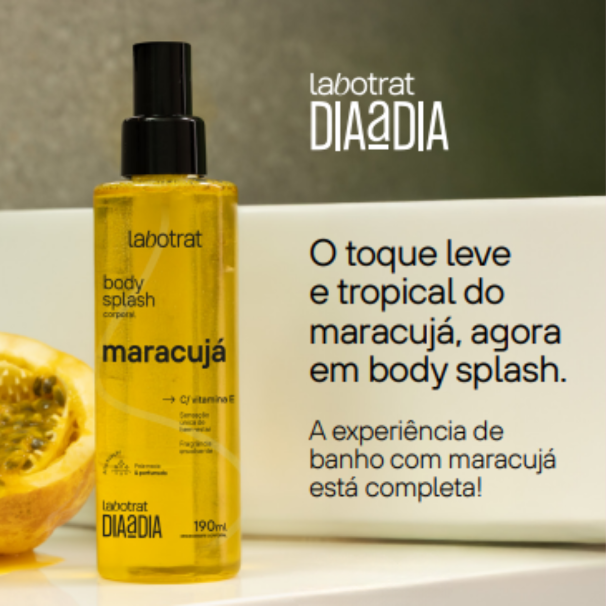 Labotrat Dia a Dia Maracujá Body Splash 190ml 190ml