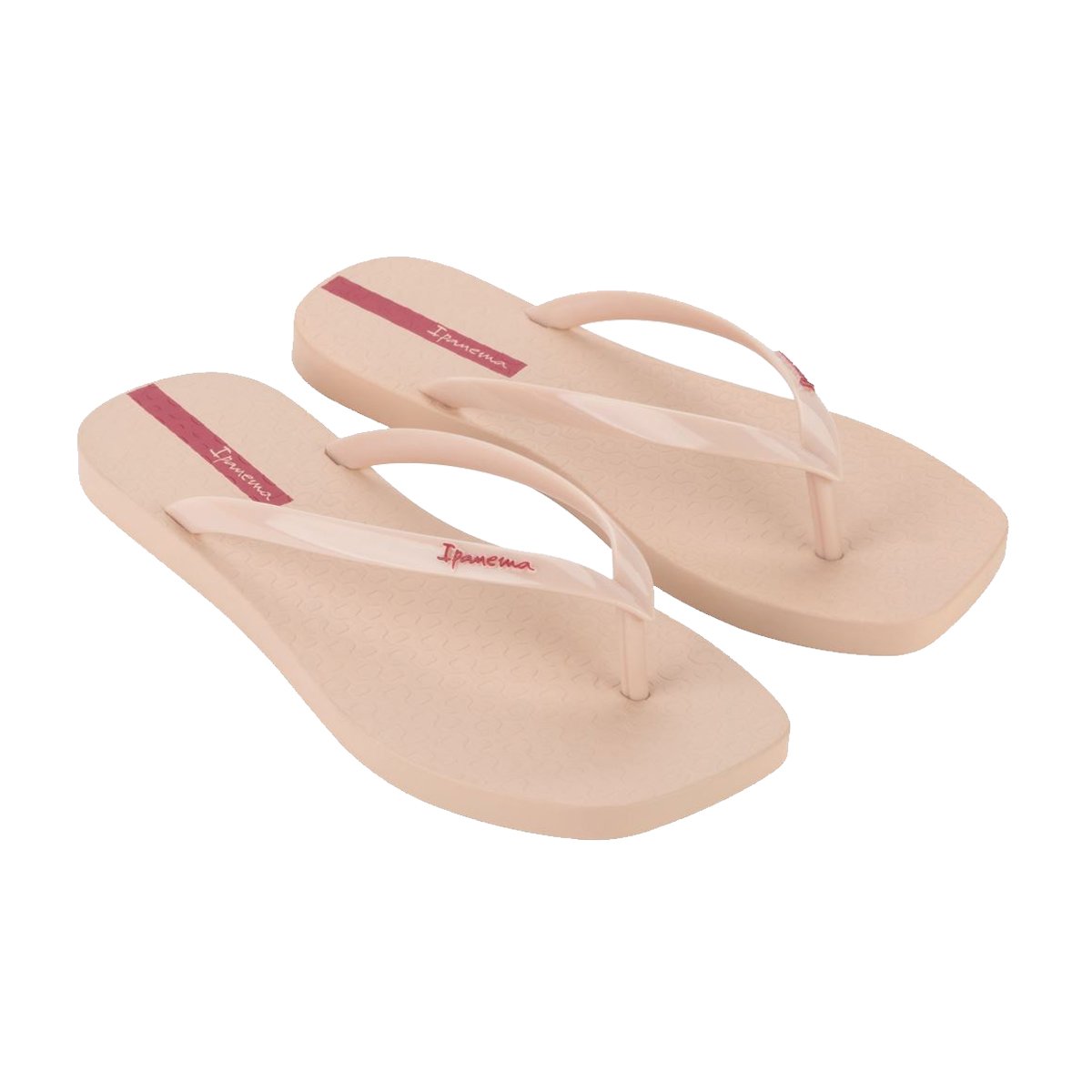 Chinelo de Dedo Tira Fina Edge Essencial Feminina Ipanema Bege