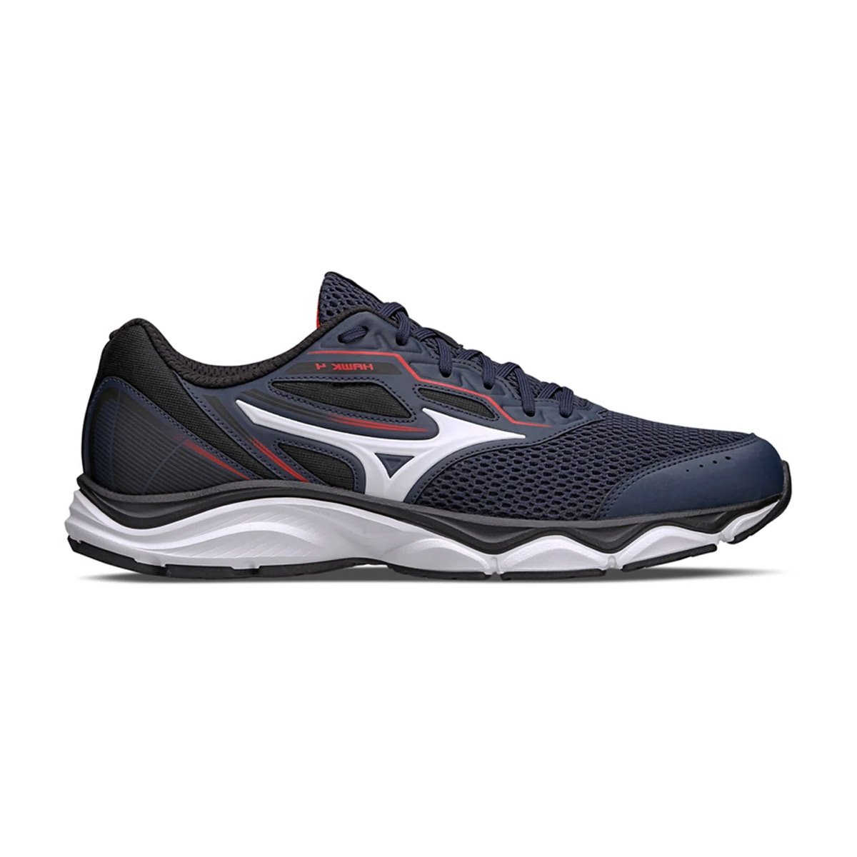 Tênis Esportivo Masculino Wave Hawk 4 Mizuno Azul
