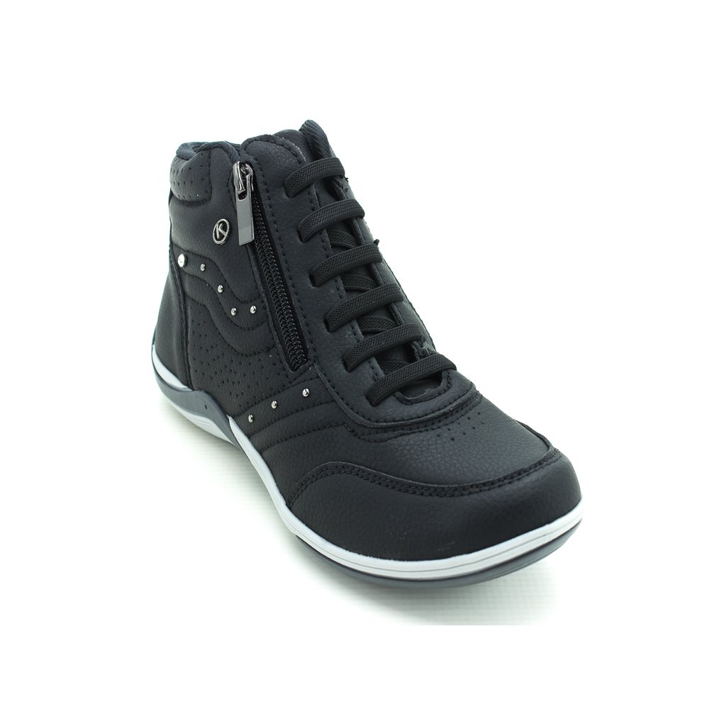 Tênis Feminino Kolosh C3662 - Preto Preto