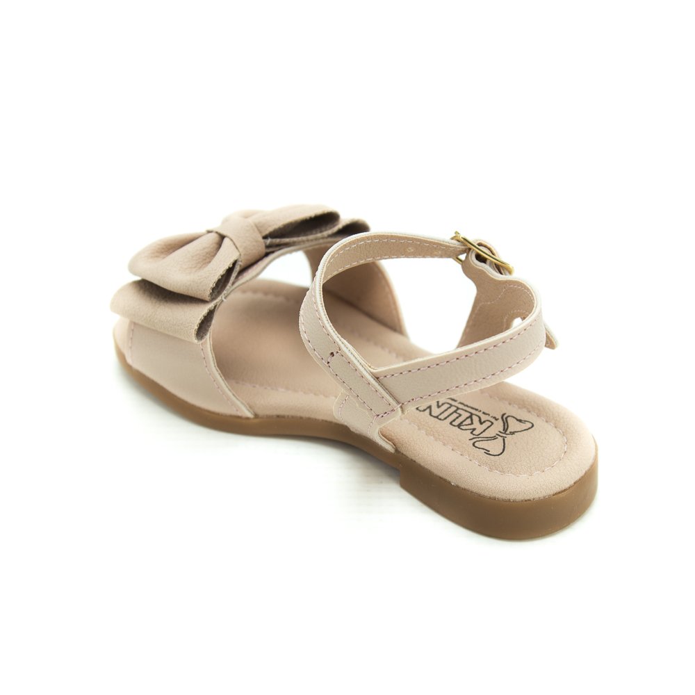 Sandália Infantil Menina Klin Suami Mini - Rosa Bege