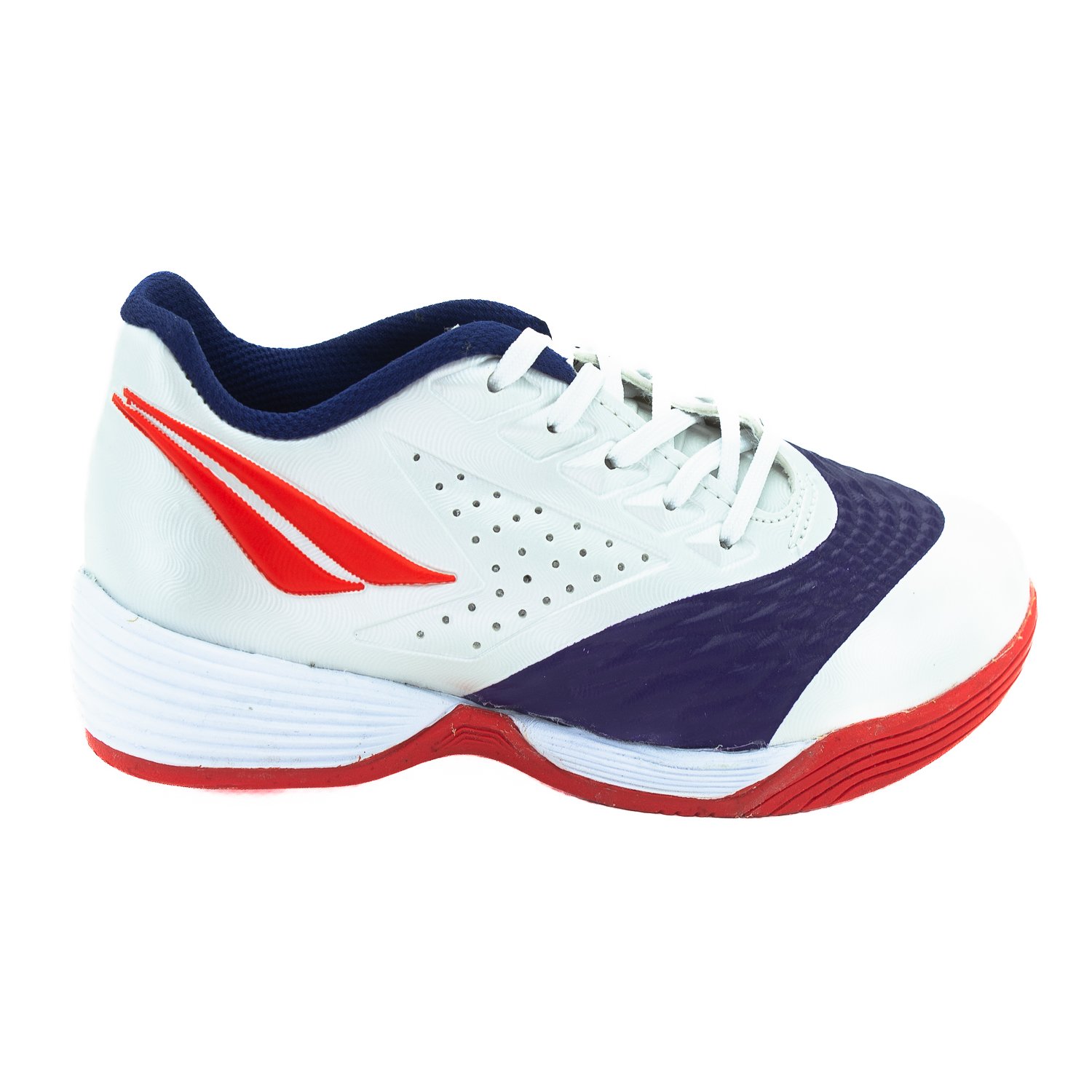 Chuteira Futsal Infantil Menino Penalty Max 200 Y-1 - Branco Branco