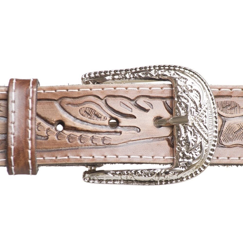 Cinto Masculino Cowboy Texturizado Couro Design Moderno Fechamento ...