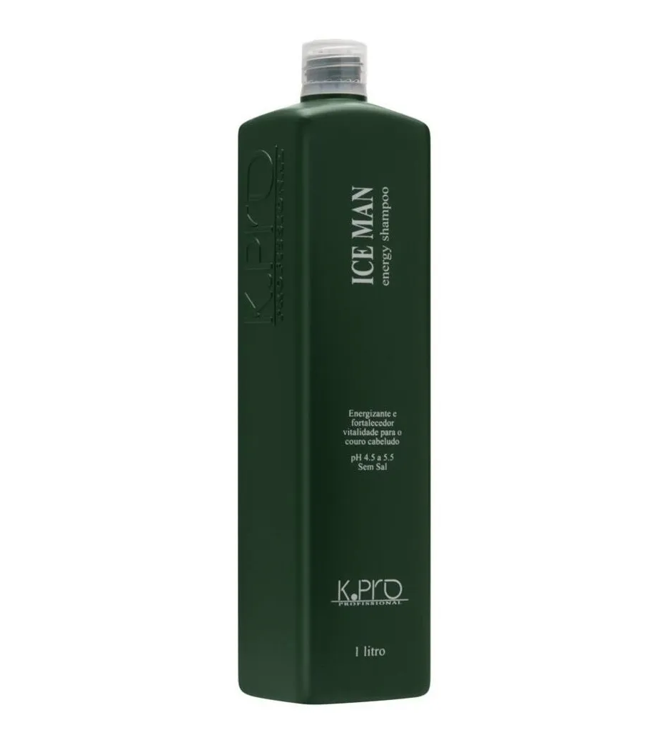 SHAMPOO ICE MAN ENERGY ANTIQUEDA 1 LITRO 1L
