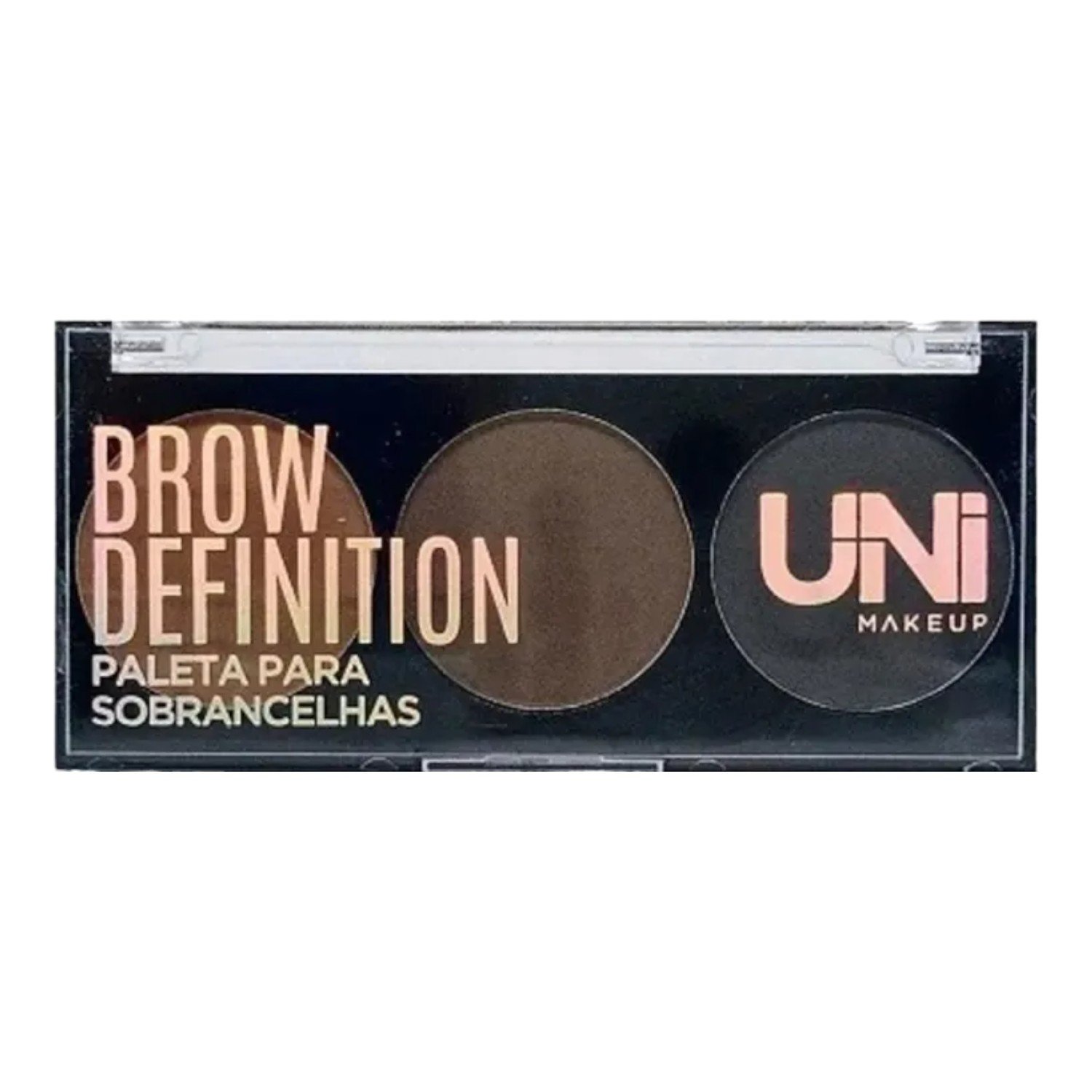 Brown Definition Paleta Para Sobrancelhas Unimakeup Multicores