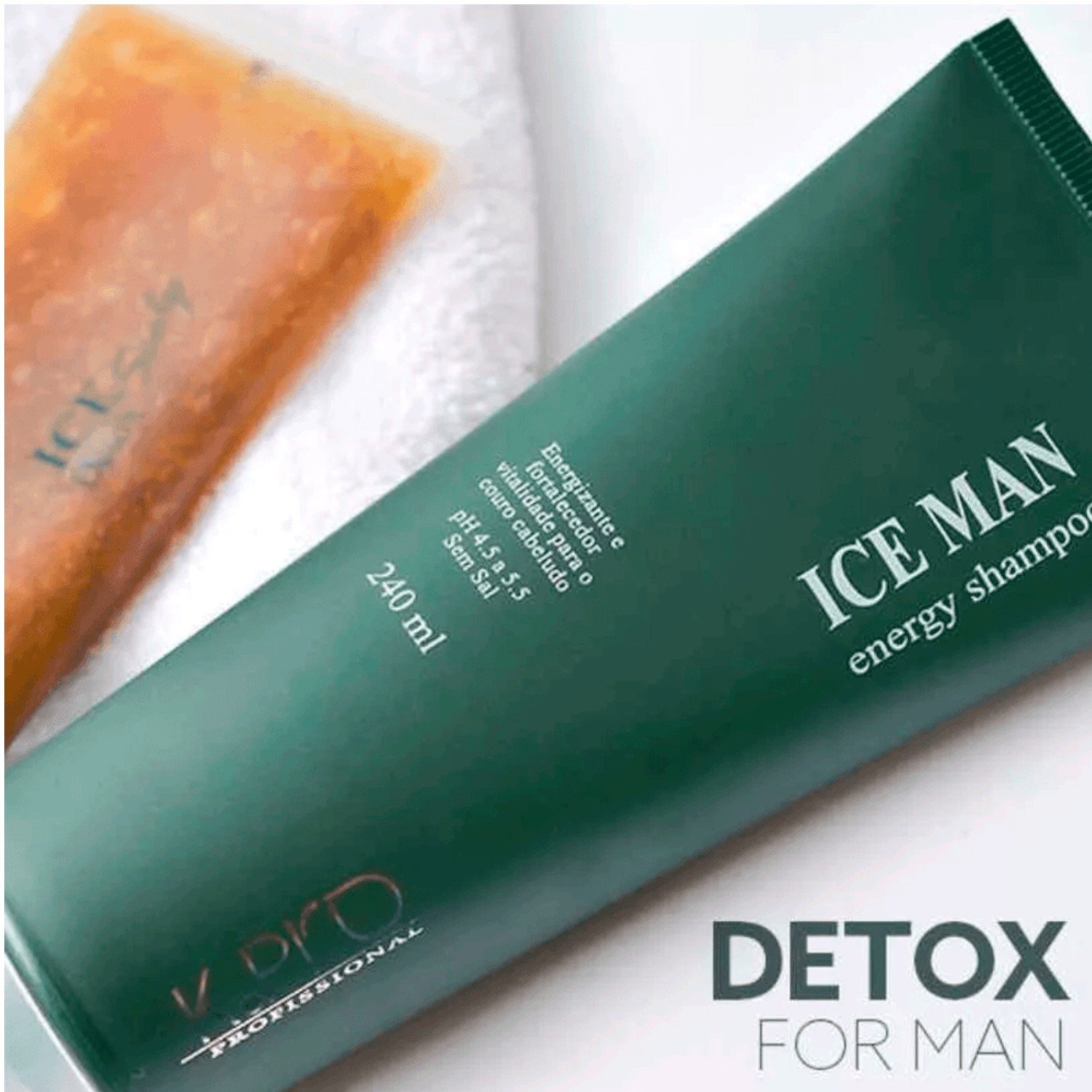 Ice Man Energy Shampoo Energizante e Fortalecedor - K.Pro 240ml