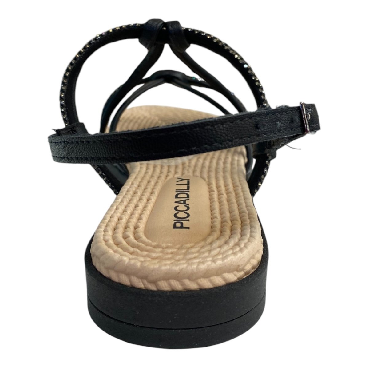 Sandalia Feminino Picadilly Napa Conforto Metalizado Brilho 513011 ...