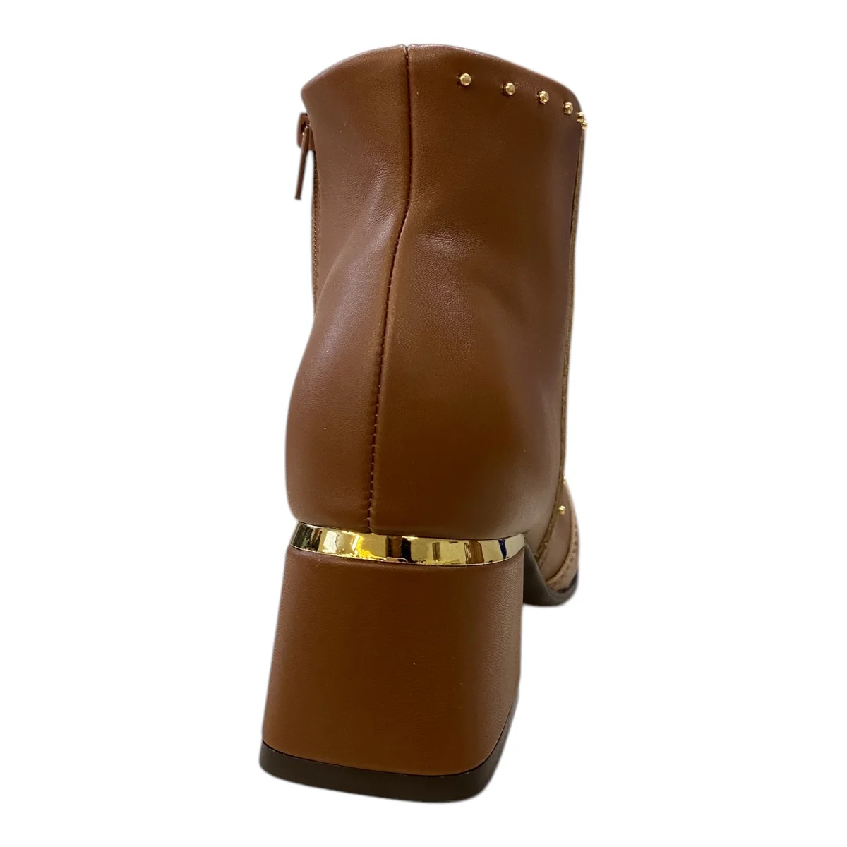 Bota Coturno Feminino Modare Ultraconforto Spike Metalizado 7082.106 ...