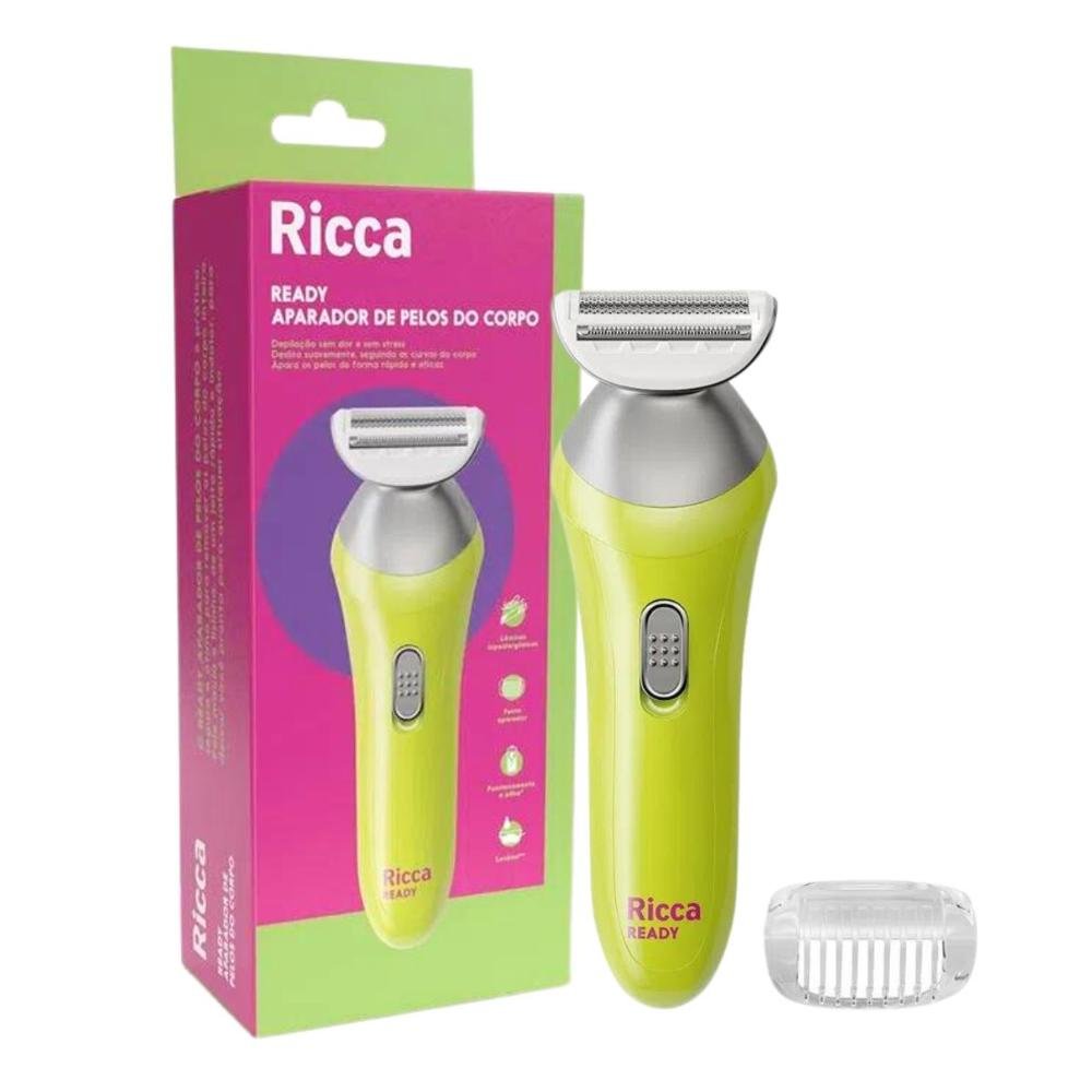Aparador de Pelos do Corpo Ricca Ready ÚNICO