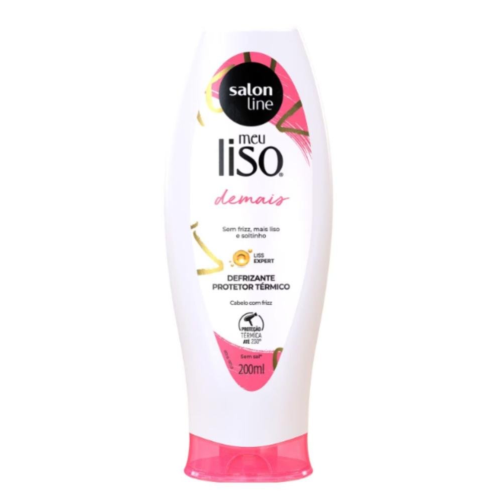 Defrizante Protetor Térmico Salon Line Meu Liso Demais 200ml 200ml