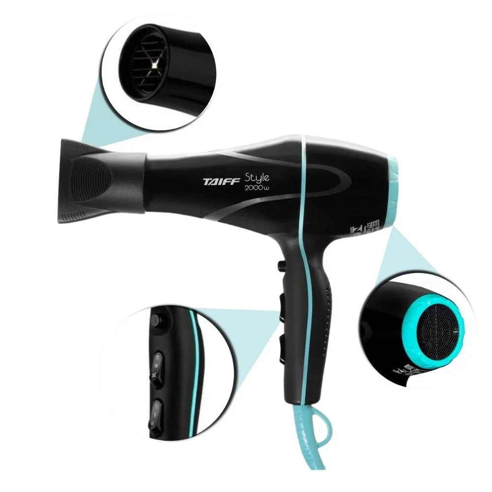 Secador Taiff Style Preto 2000w 127v 127V