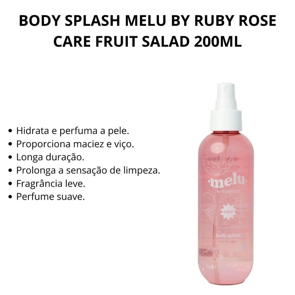Body Splash Melu By Ruby Rose Care Fruit Salad 200ml 200ml